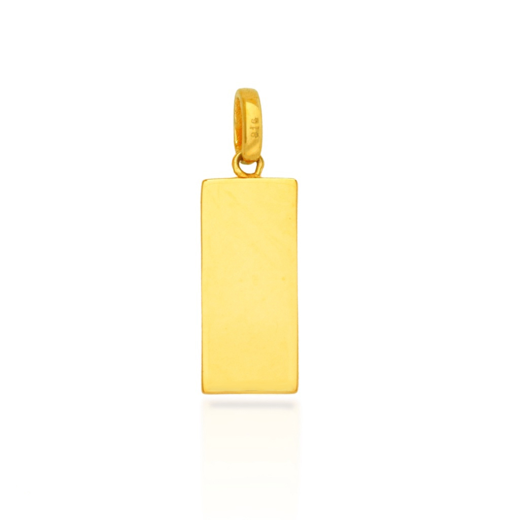 Mini Gold Bar Pendant – Ngee Soon Jewellery